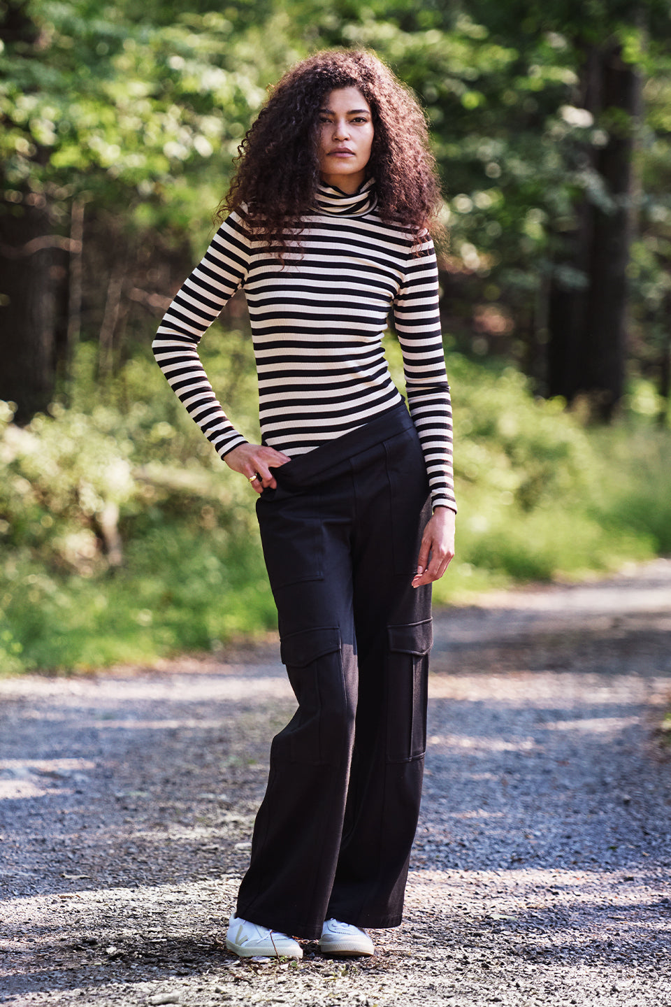 Polished Standard Rise Cargo Pant Black – Sanctuary Clothing